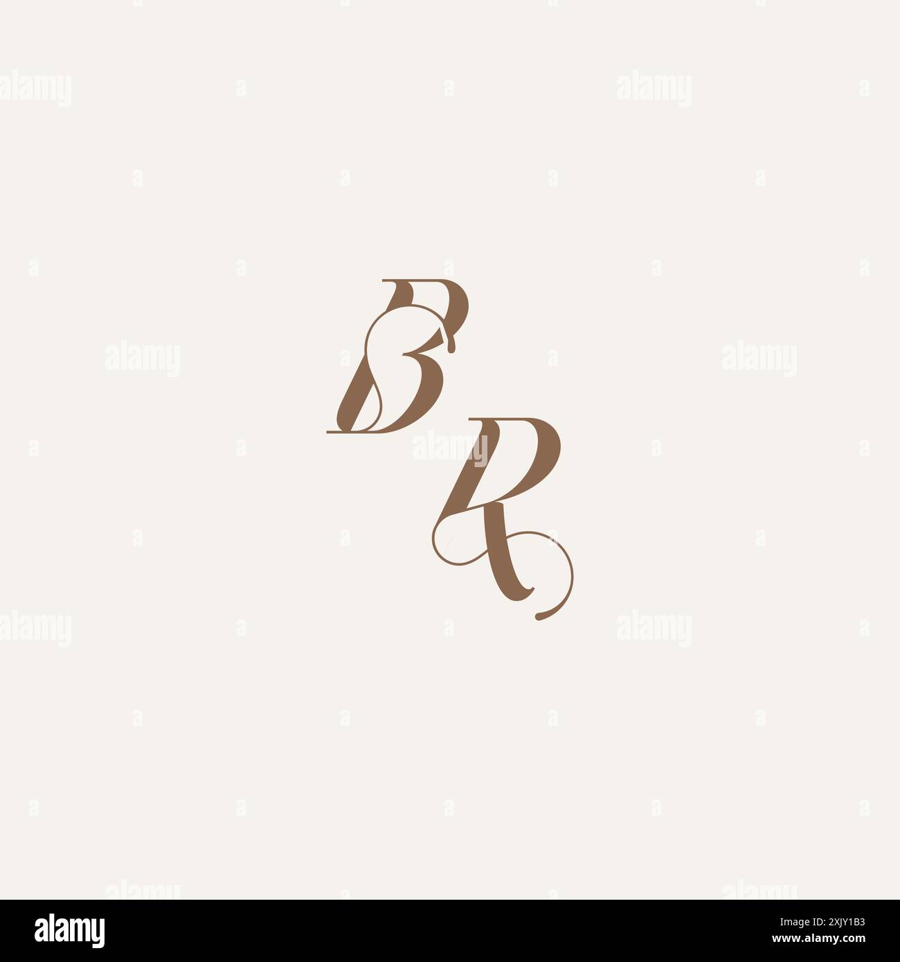 Initial br Stock Vector Images - Alamy