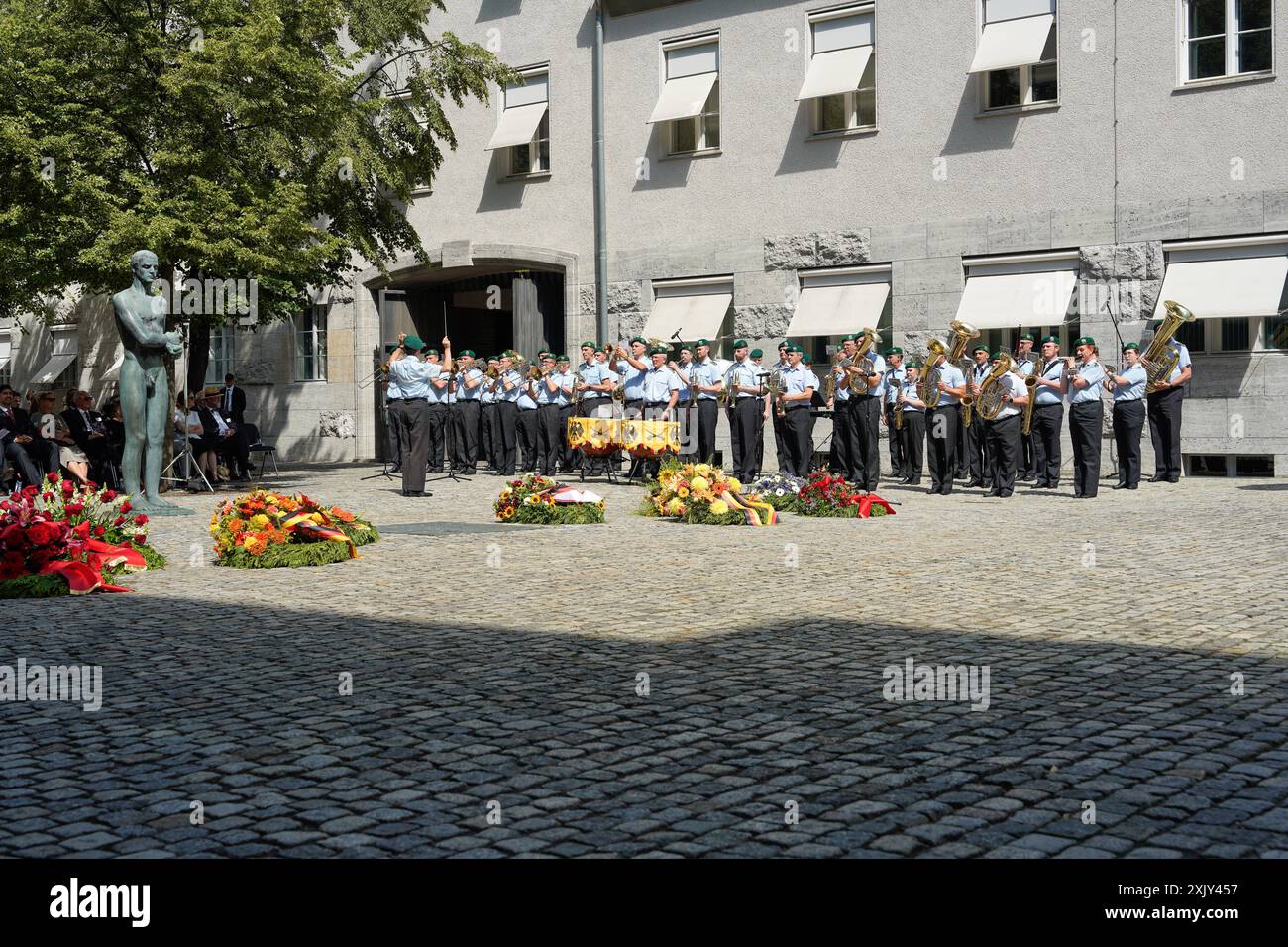 Feierstunde 20. Juli 2024, Musikkorps der Bundeswehr Feierstunde am 20 ...