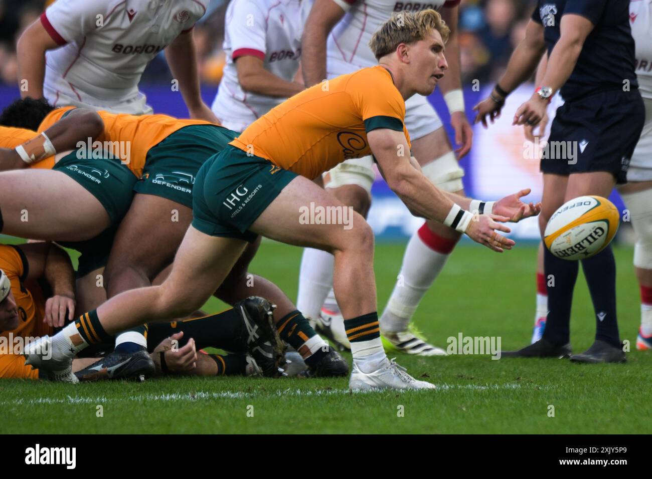 Sydney, Australia. 20th July, 2024. Tate McDermott of Australia men ...