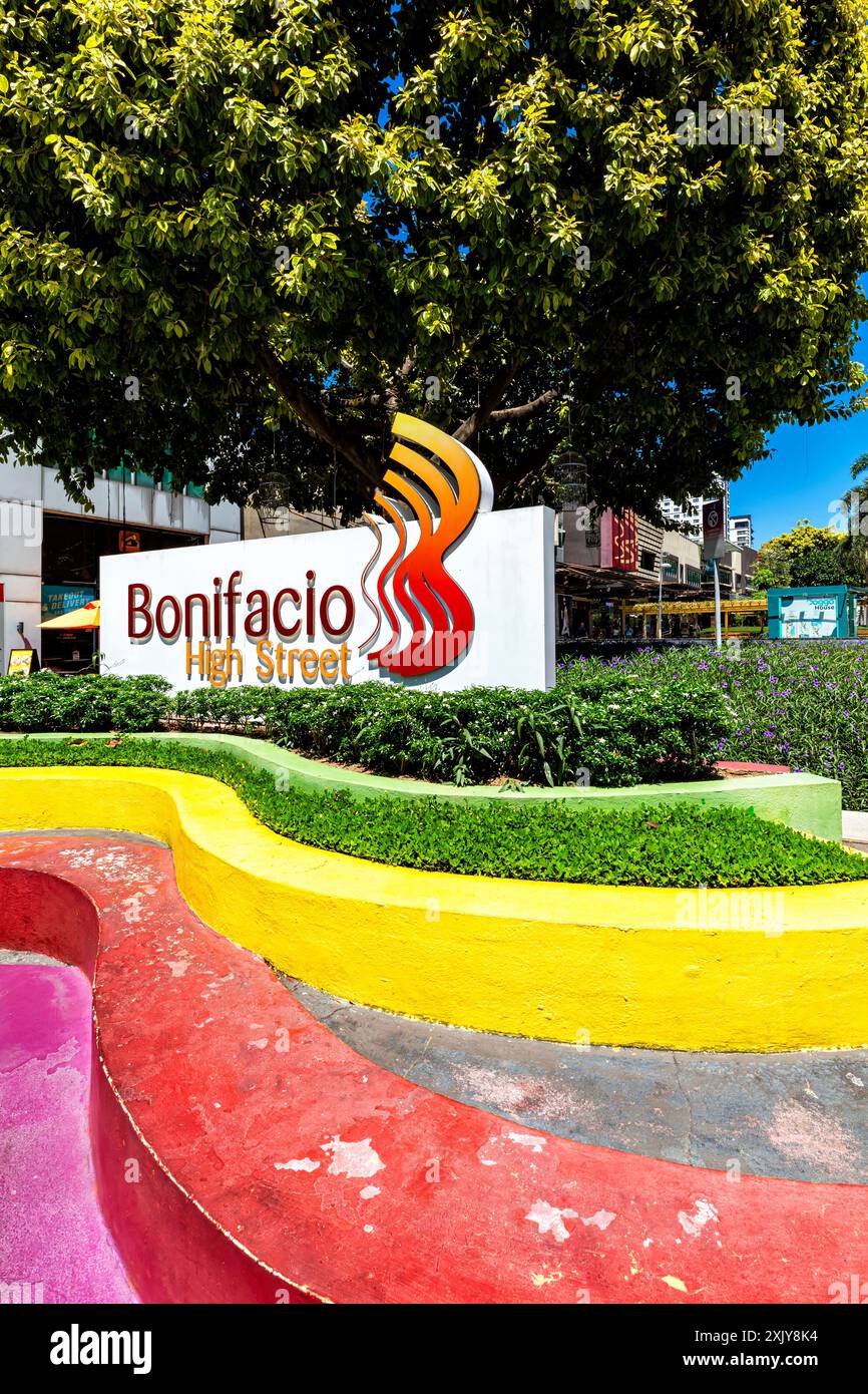 Bonifacio Global City High Street, BGC, Manila, Philippines Stock Photo ...