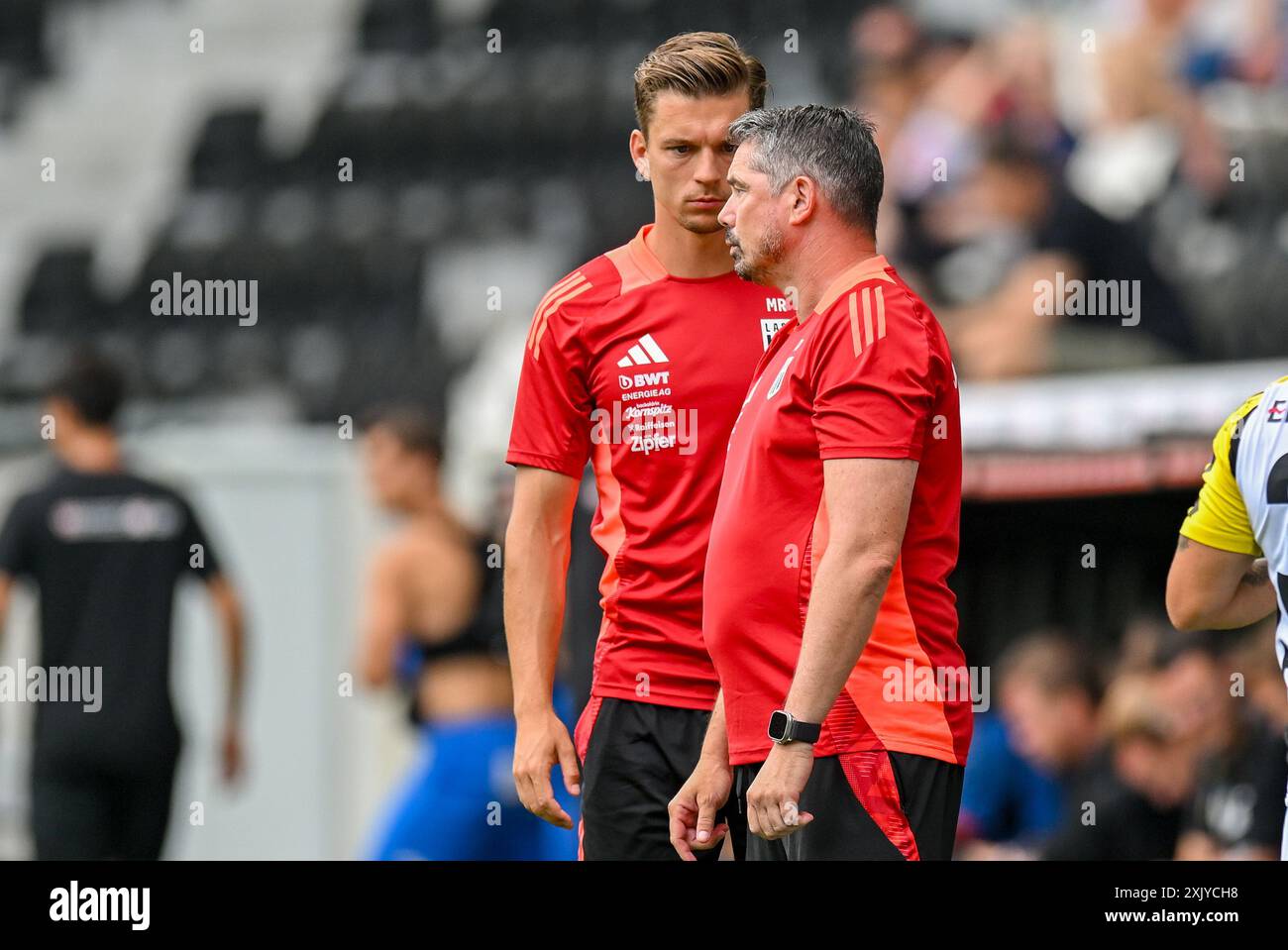 20.07.2024, Raiffeisen Arena Linz, AUT, Testspiel Vorbereitung 2024-25 ...