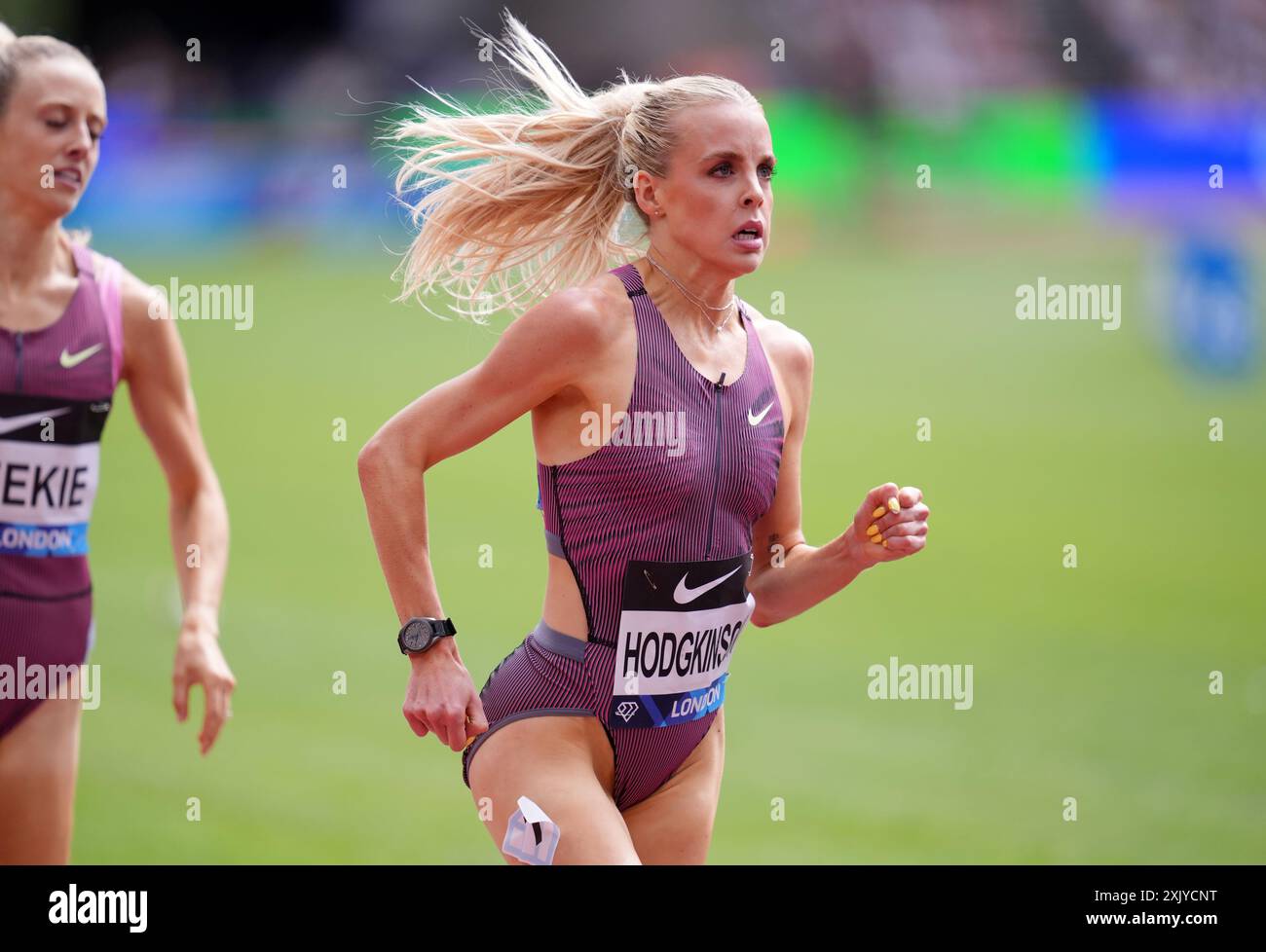 Keely Hodgkinson of Great Britain on her way to winning the Women's ...