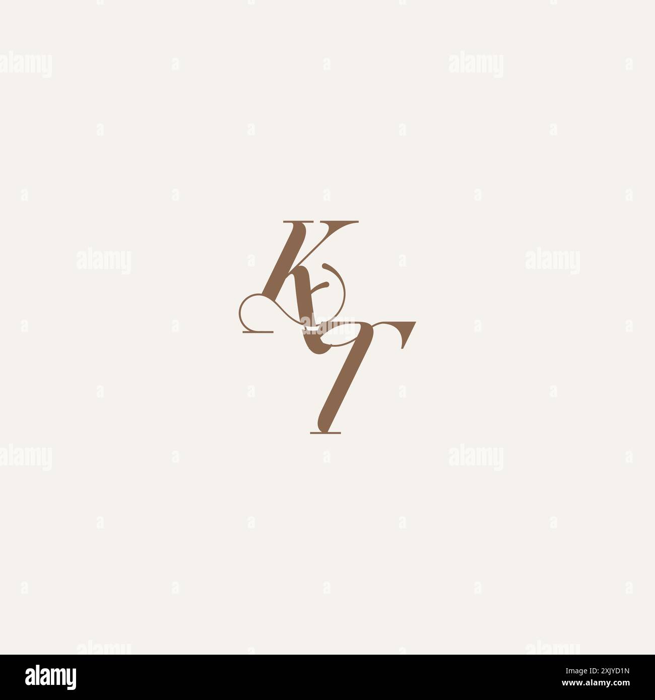 Luxury and Elegant initial monogram logo letter wedding concept design ...