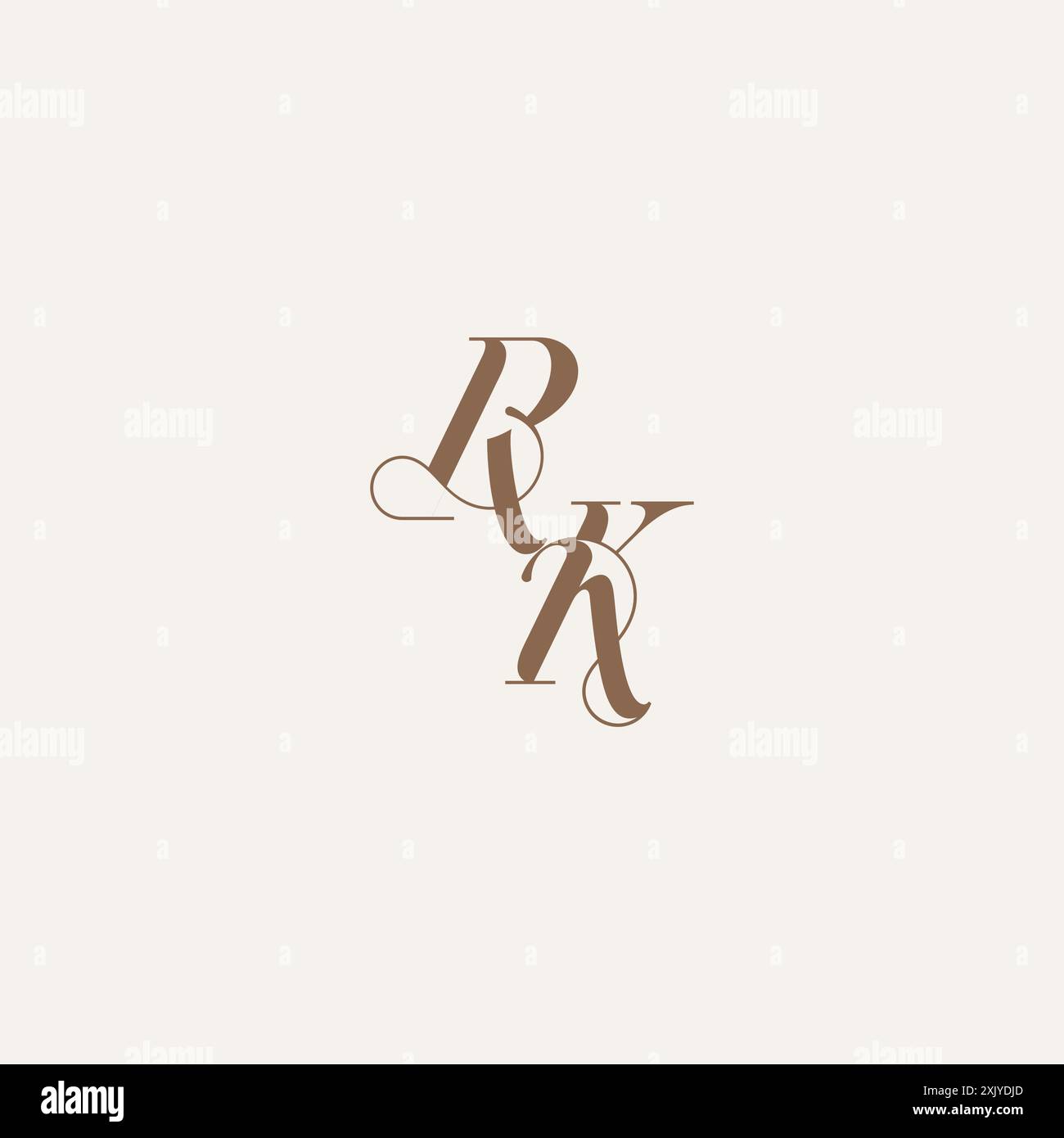 Initial rk logo Stock Vector Images - Alamy