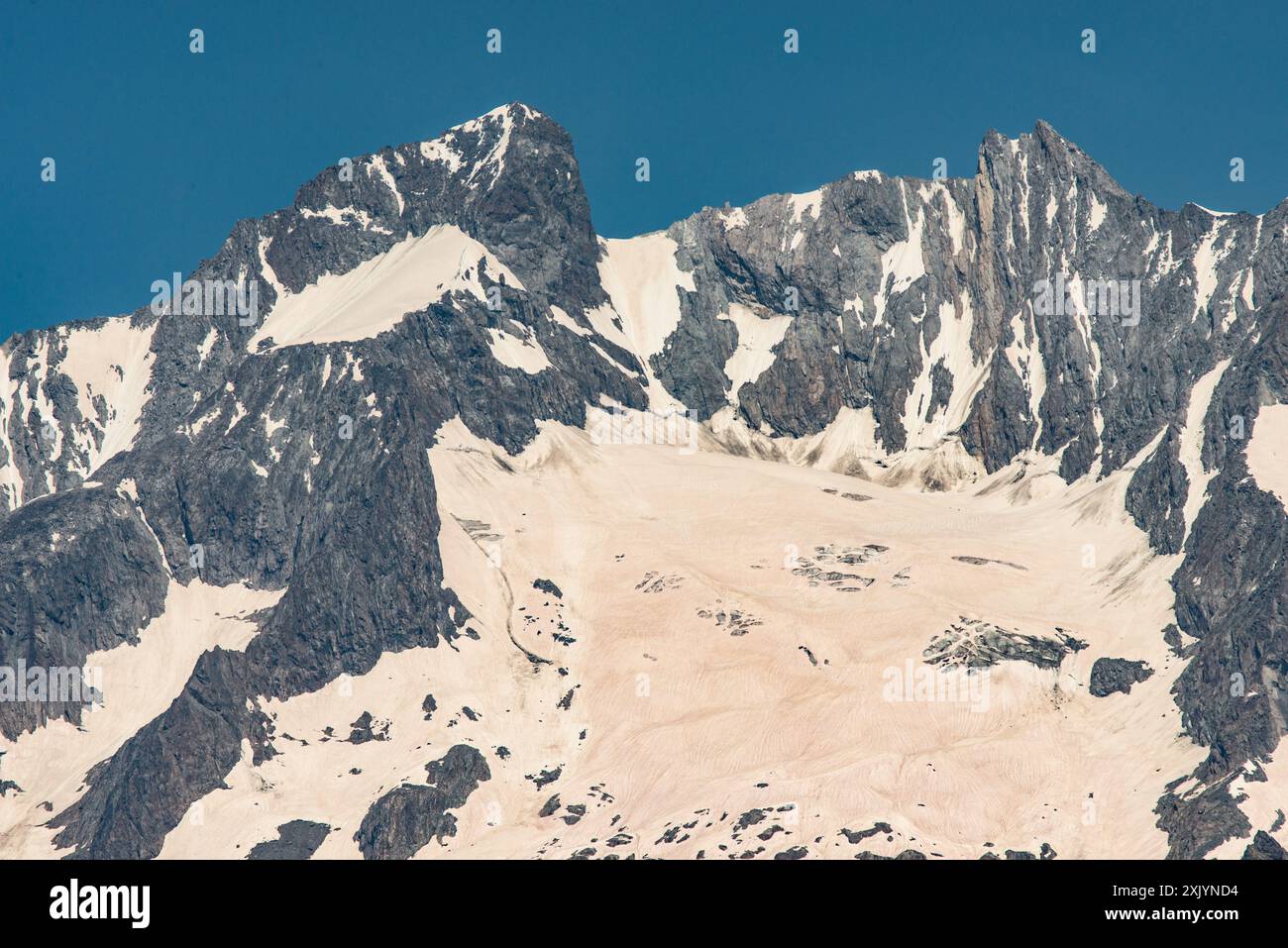 Mountainscapes of the Aletsch Area in the Swiss Alps Stock Photo - Alamy