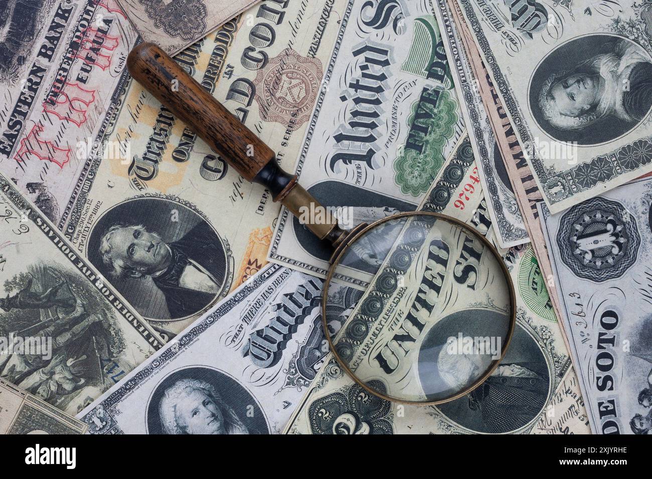 Paper money us silver certificate hi-res stock photography and images ...