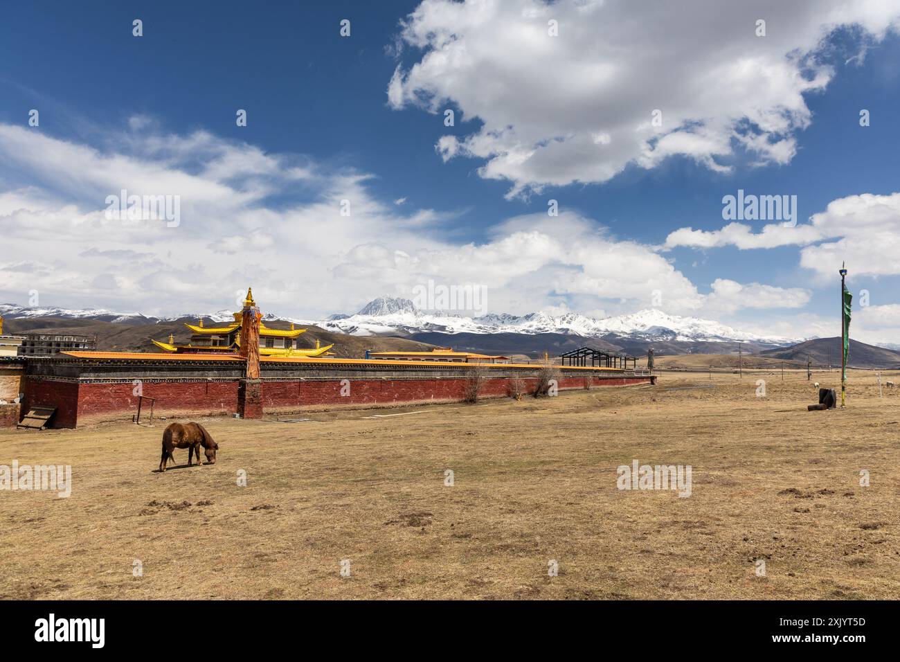 Mount Yala is one of the four holy mountains in the Garze Tibetan ...
