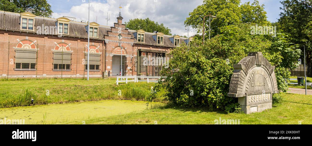 Veenhuizen, The Netherlands - July 8, 2024: Front view and entrance of ...