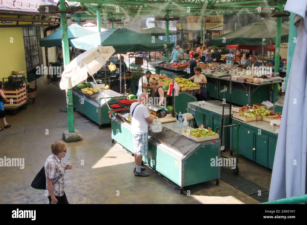 Farmers Market, Belgrade, Serbia Stock Photo - Alamy