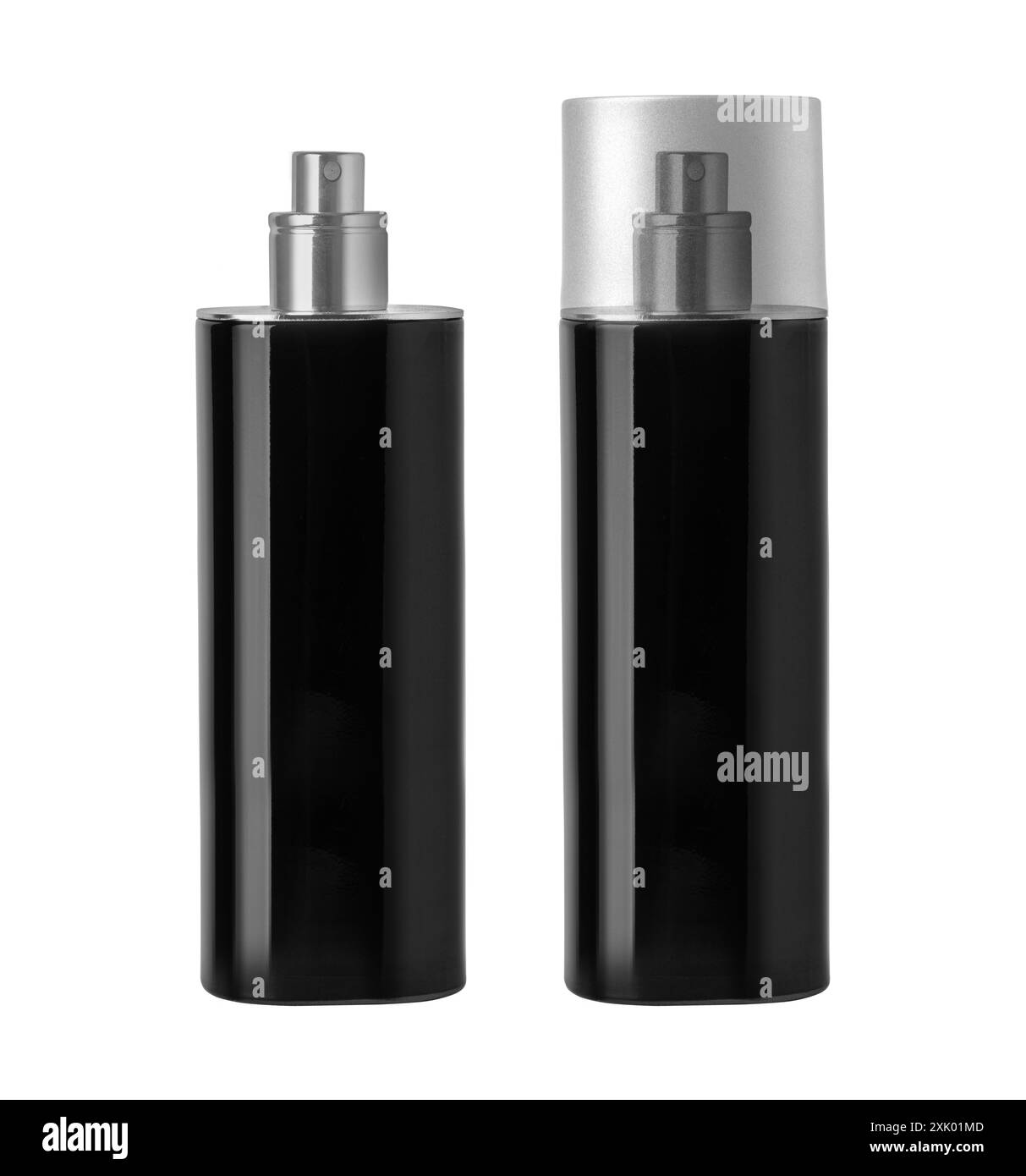 Blank black spray can template for hairspray, deodorant isolated on ...