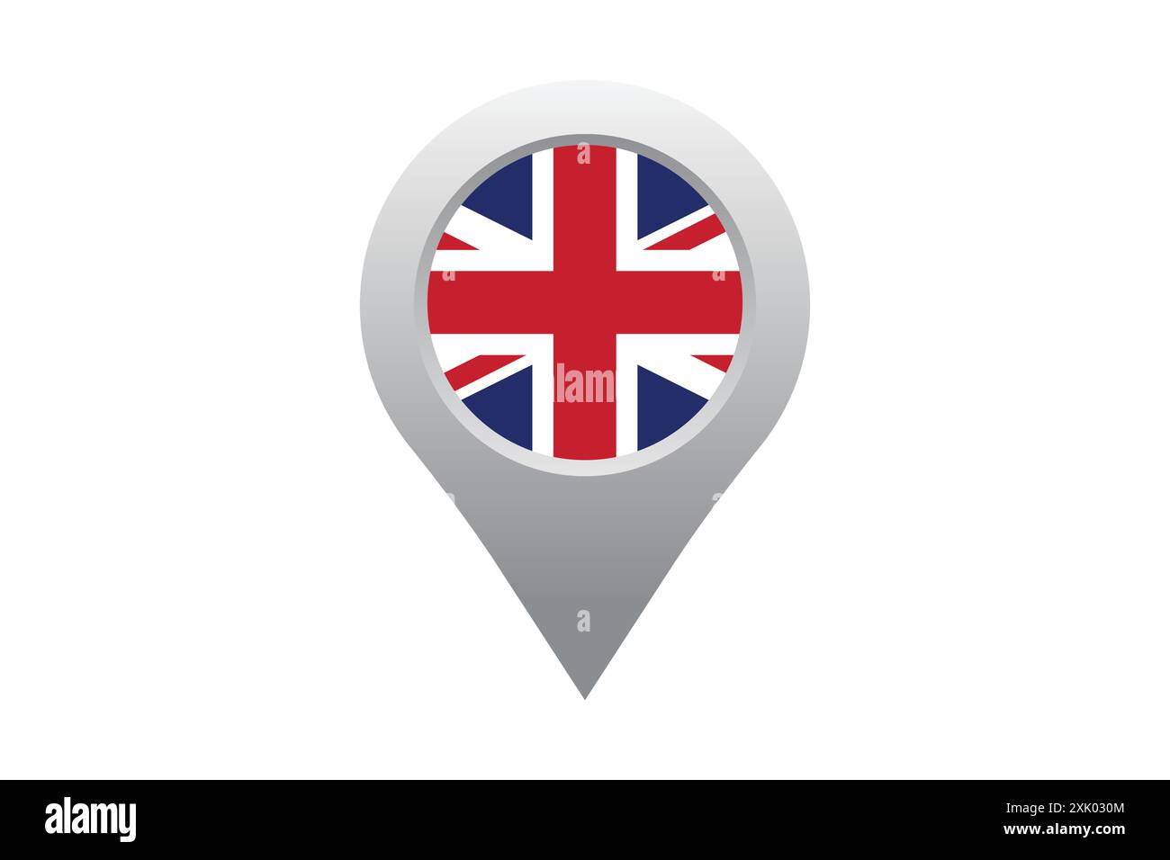 Map of old united kingdom Cut Out Stock Images & Pictures - Alamy