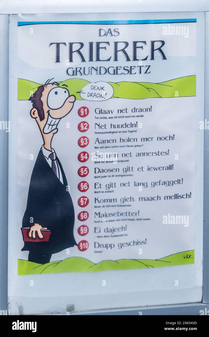 Trierer grundgesetz hi-res stock photography and images - Alamy