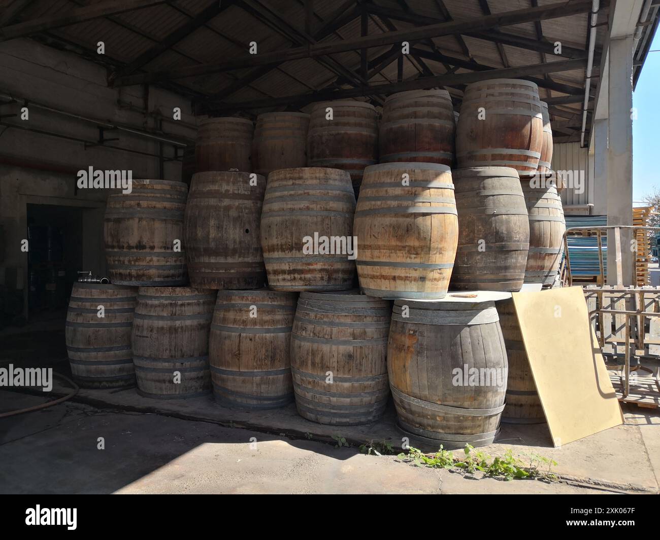 Limassol, Cyprus - September 27, 2018: The KEO Factory is a historic ...