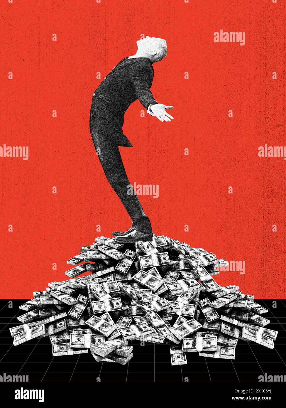 A businessman achieved success through a long and meticulous journey ...