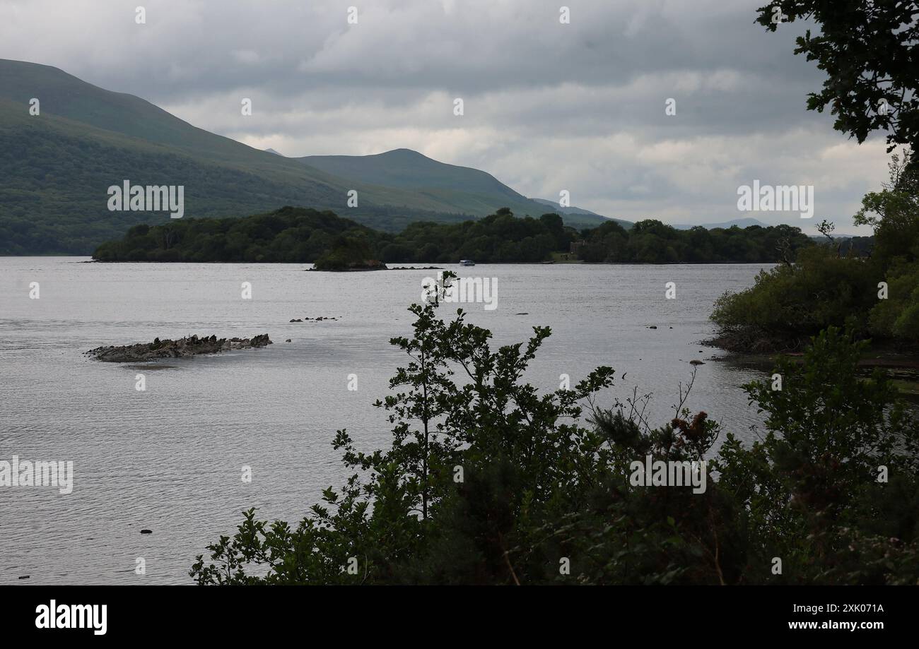 View at National Park in Killarney, County Cork, Ireland on 17th July ...