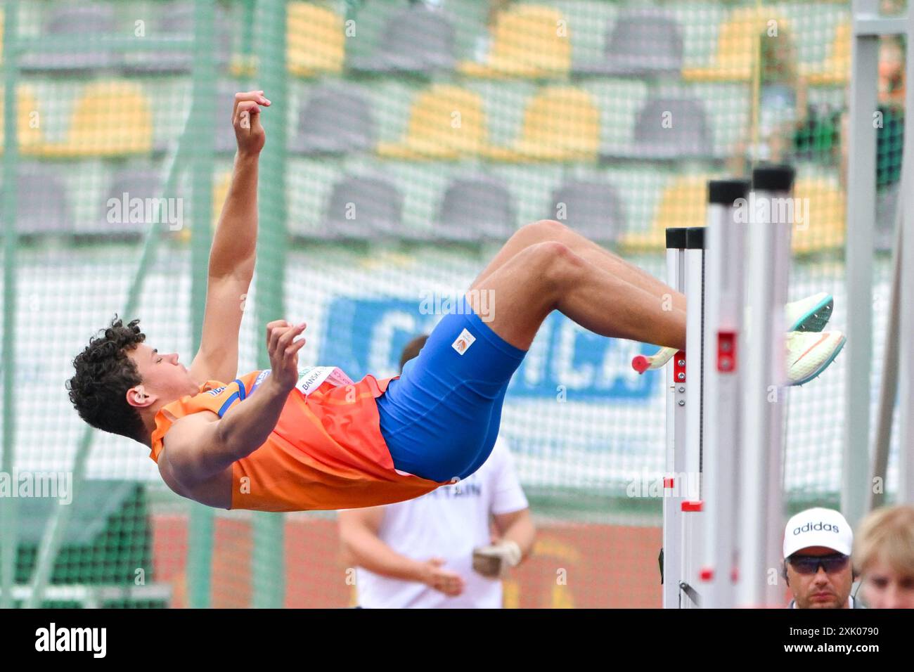 BANSKA BYSTRICA, SLOVAKIA - JULY 20: Mikai Snoek of the Netherlands ...