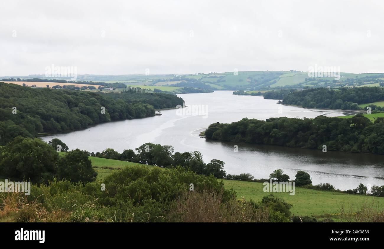 Bandon River at Bandon, West Cork, County Cork, Ireland on 18th July ...