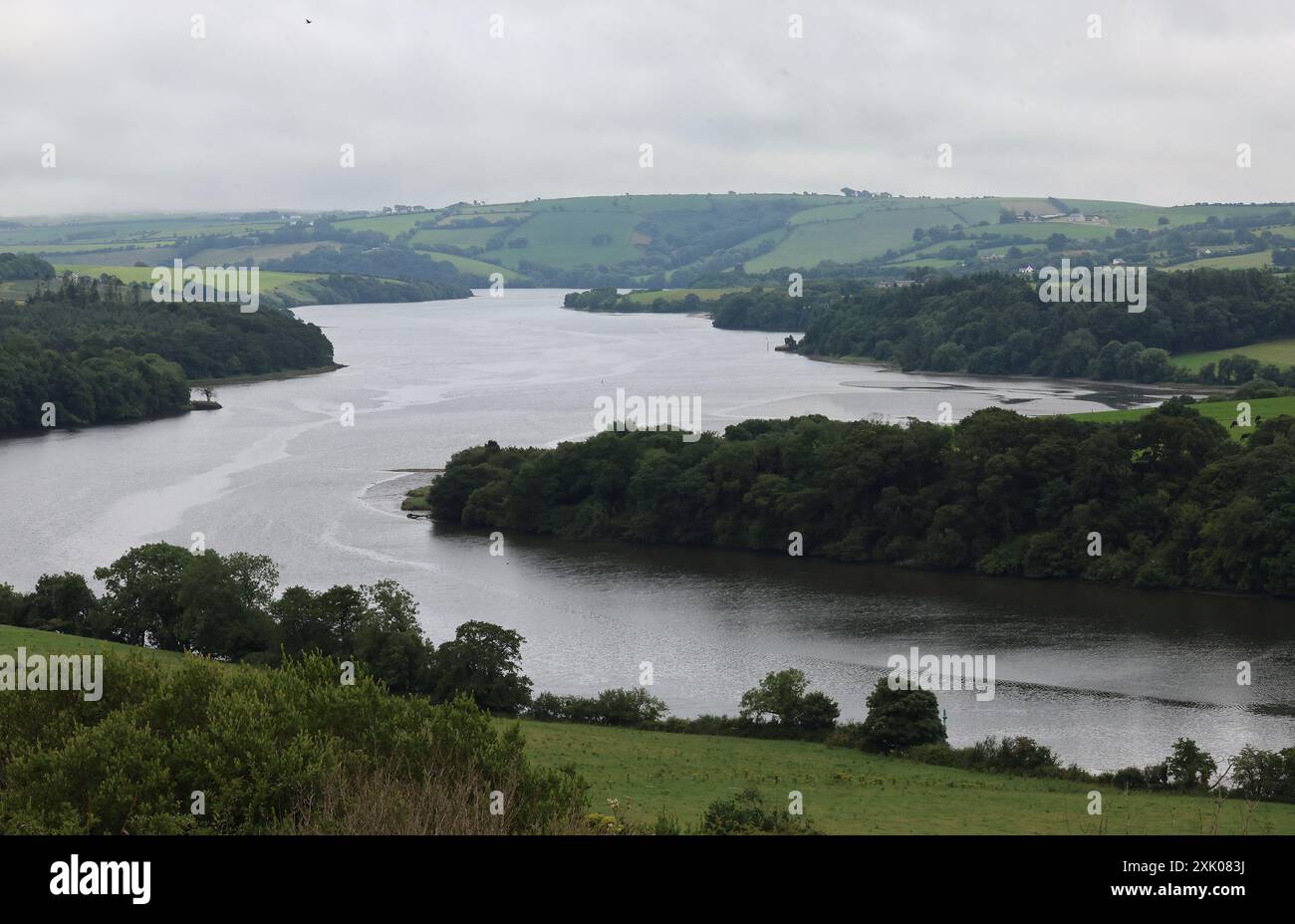 Bandon River at Bandon, West Cork, County Cork, Ireland on 18th July ...