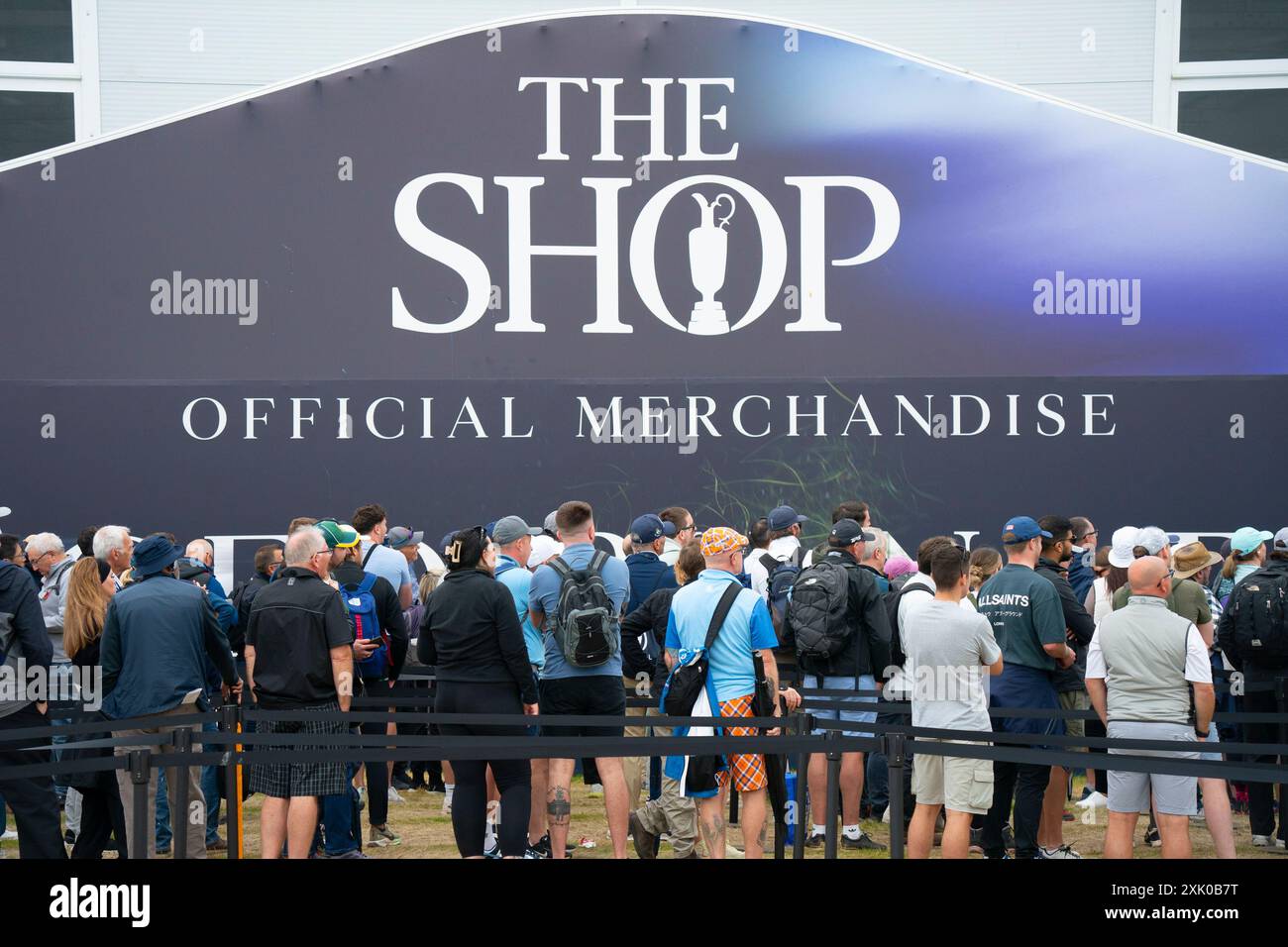Troon, Scotland, UK. 20th July 2024. Round Three of the 152nd Open ...