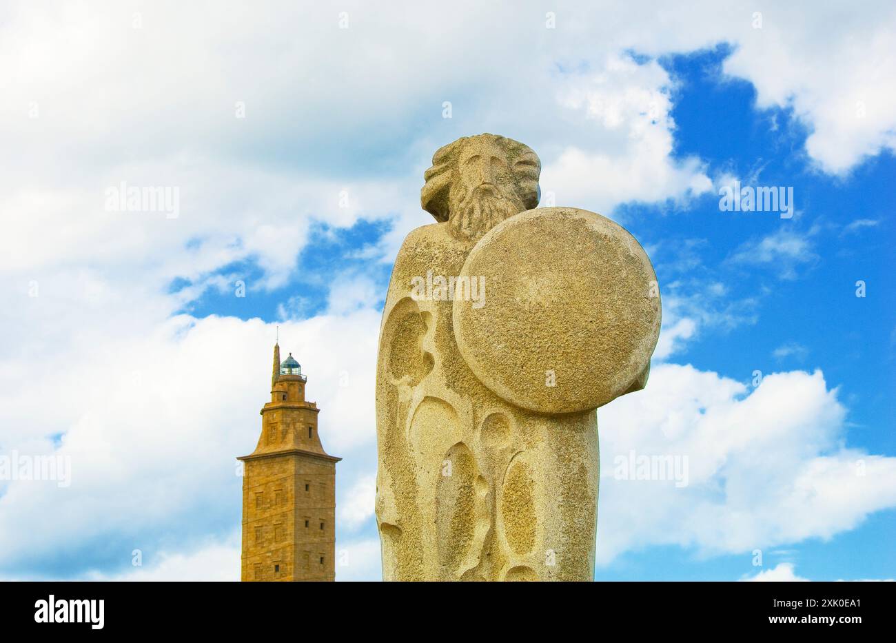 Tower of Hercules (Torre de Hercules) - Roman era lighthouse - and ...