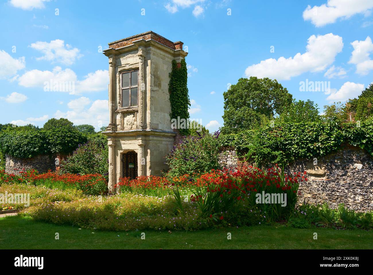 The Walled Garden in Gadebridge Park, Hemel Hempstead, Hertfordshire UK ...