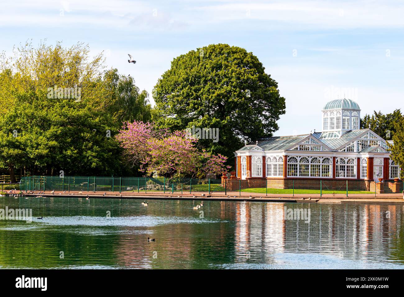Nature landscape. West Park in Wolverhampton, England Stock Photo - Alamy