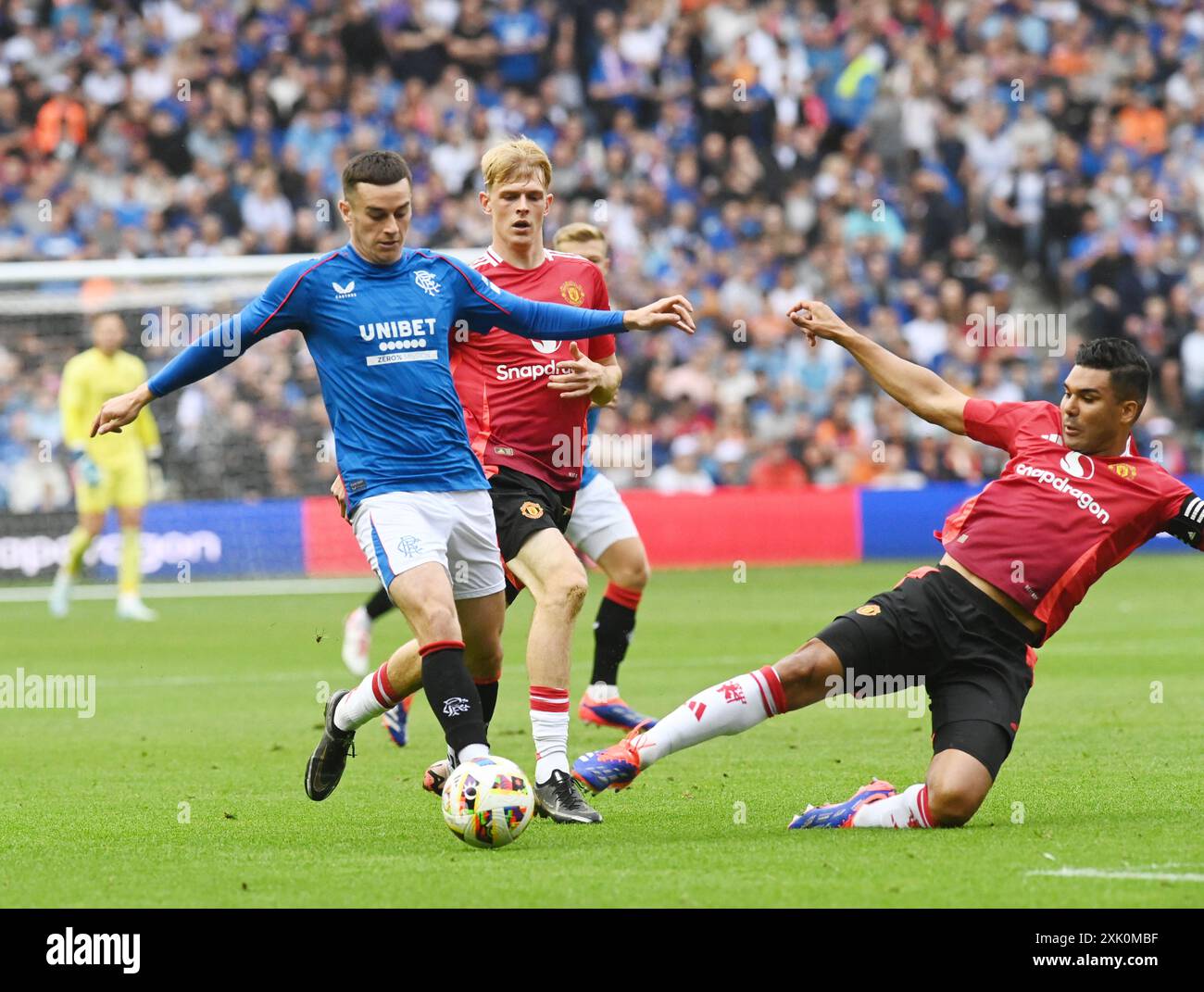 Murrayfield Stadium Edinburgh.Scotland.UK.20th July 24 Rangers Friendly ...