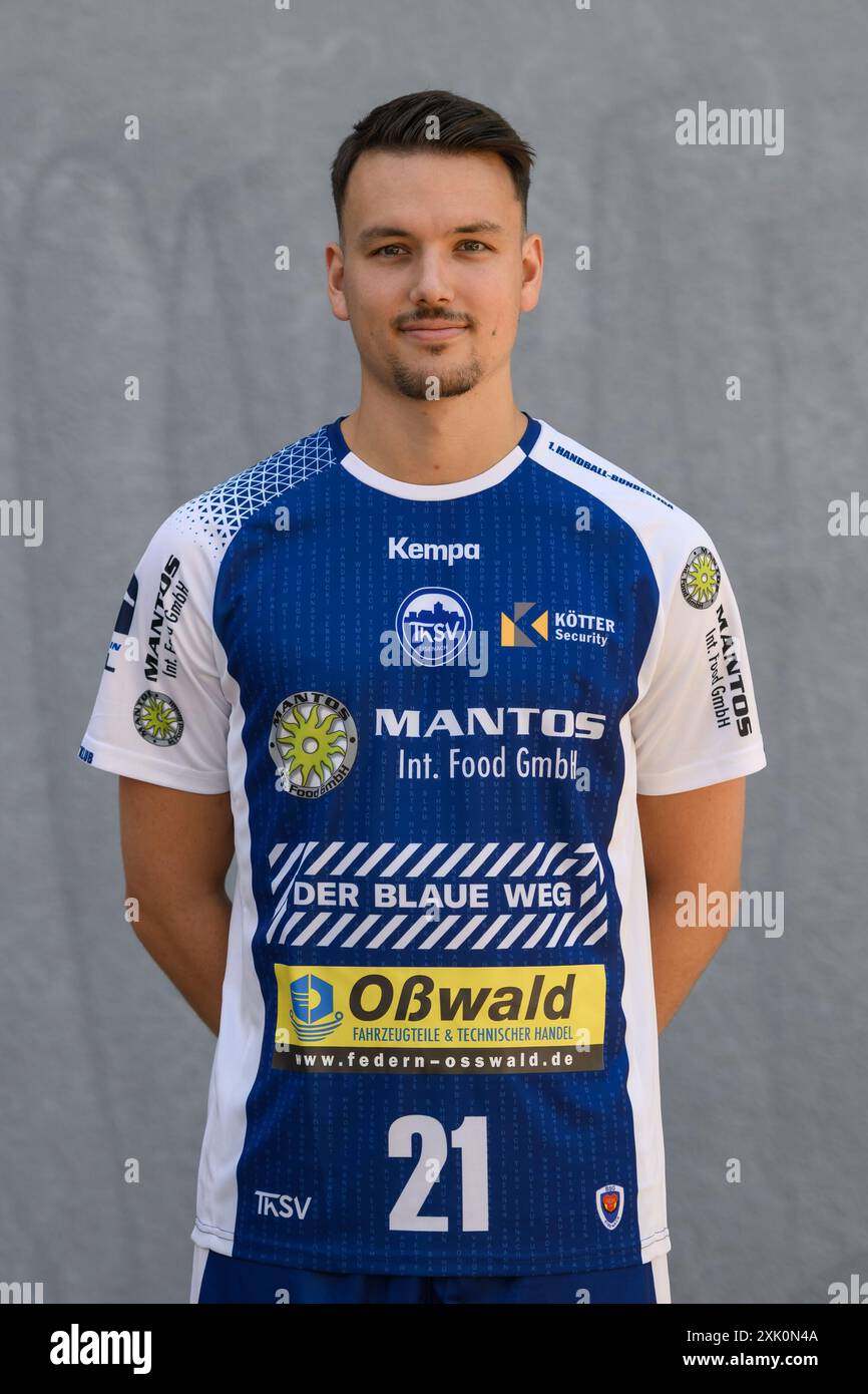 Moritz Ende (ThSV Eisenach, #21) GER, ThSV Eisenach Media Day 2024, Handball, 1 ...