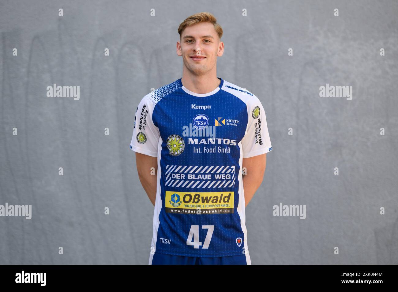 Dustin Kraus (ThSV Eisenach, #47) GER, ThSV Eisenach Media Day 2024 ...