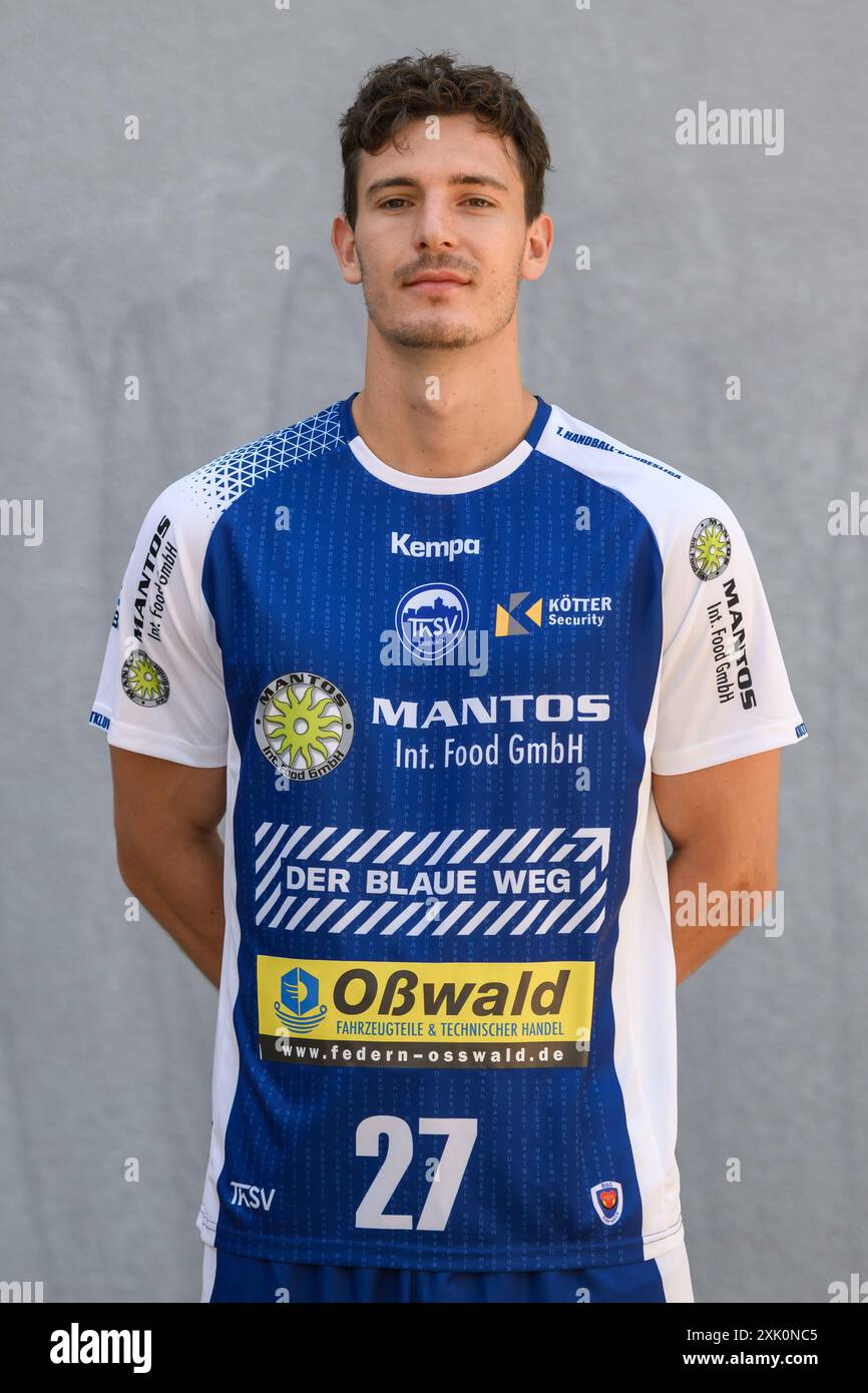 Philipp Meyer (ThSV Eisenach, #27) GER, ThSV Eisenach Media Day 2024, Handball, 1 ...