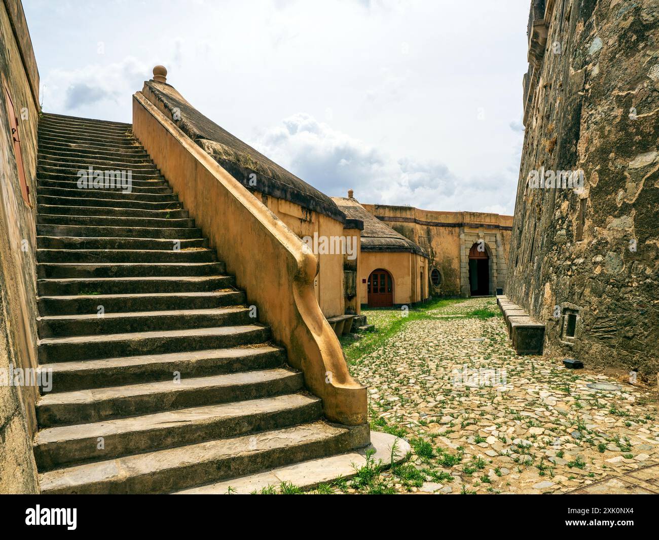 Medieval stone fort of Elbas, Portugal Stock Photo - Alamy