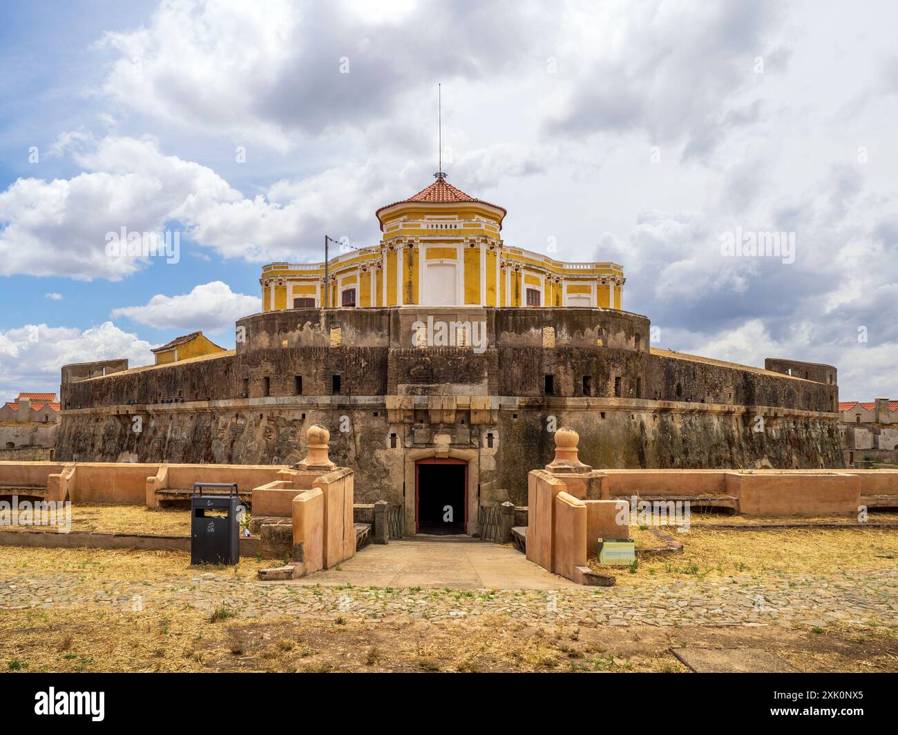Medieval stone fort of Elbas, Portugal Stock Photo - Alamy