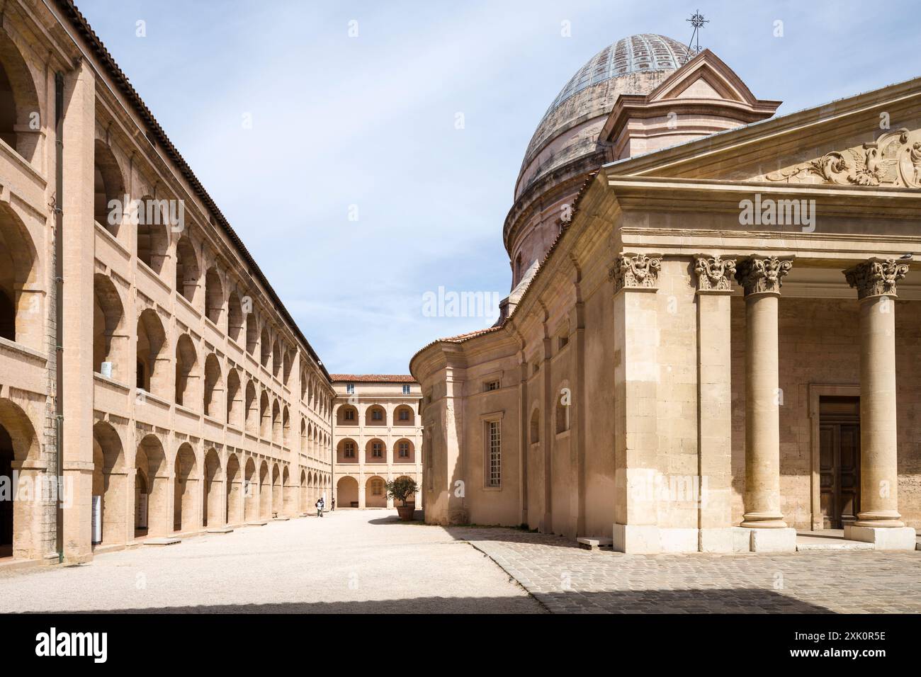 The Vieille Charité, Marseille, France, a vast almshouse of 1671-1749 ...