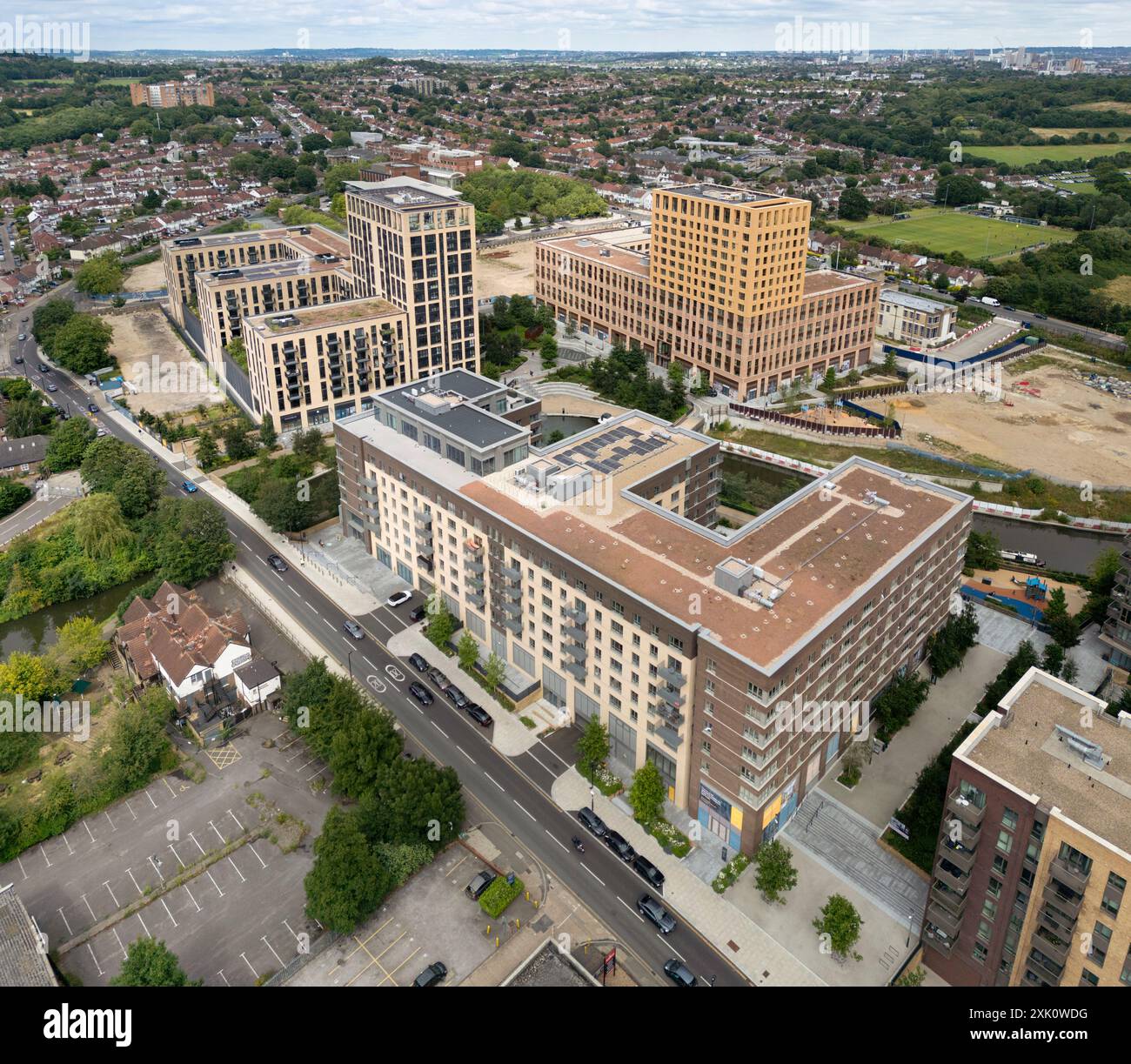 Greenford Quay development, Ealing Stock Photo - Alamy