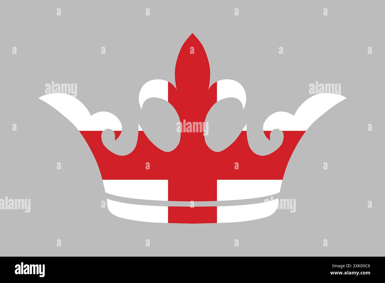 England crown shape with England flag Stock Vector Image & Art - Alamy