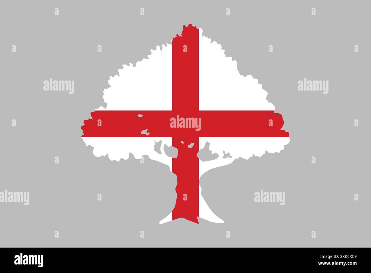 England tree shape Stock Vector Image & Art - Alamy