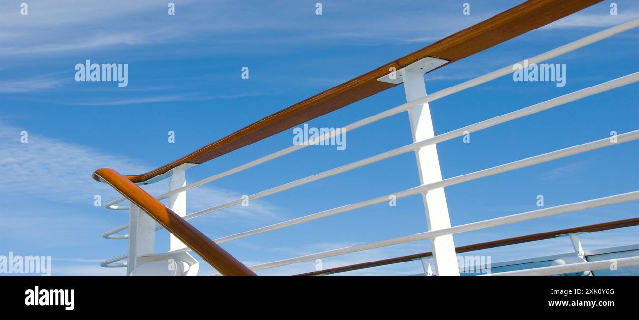 Ship deck railing hi-res stock photography and images - Alamy