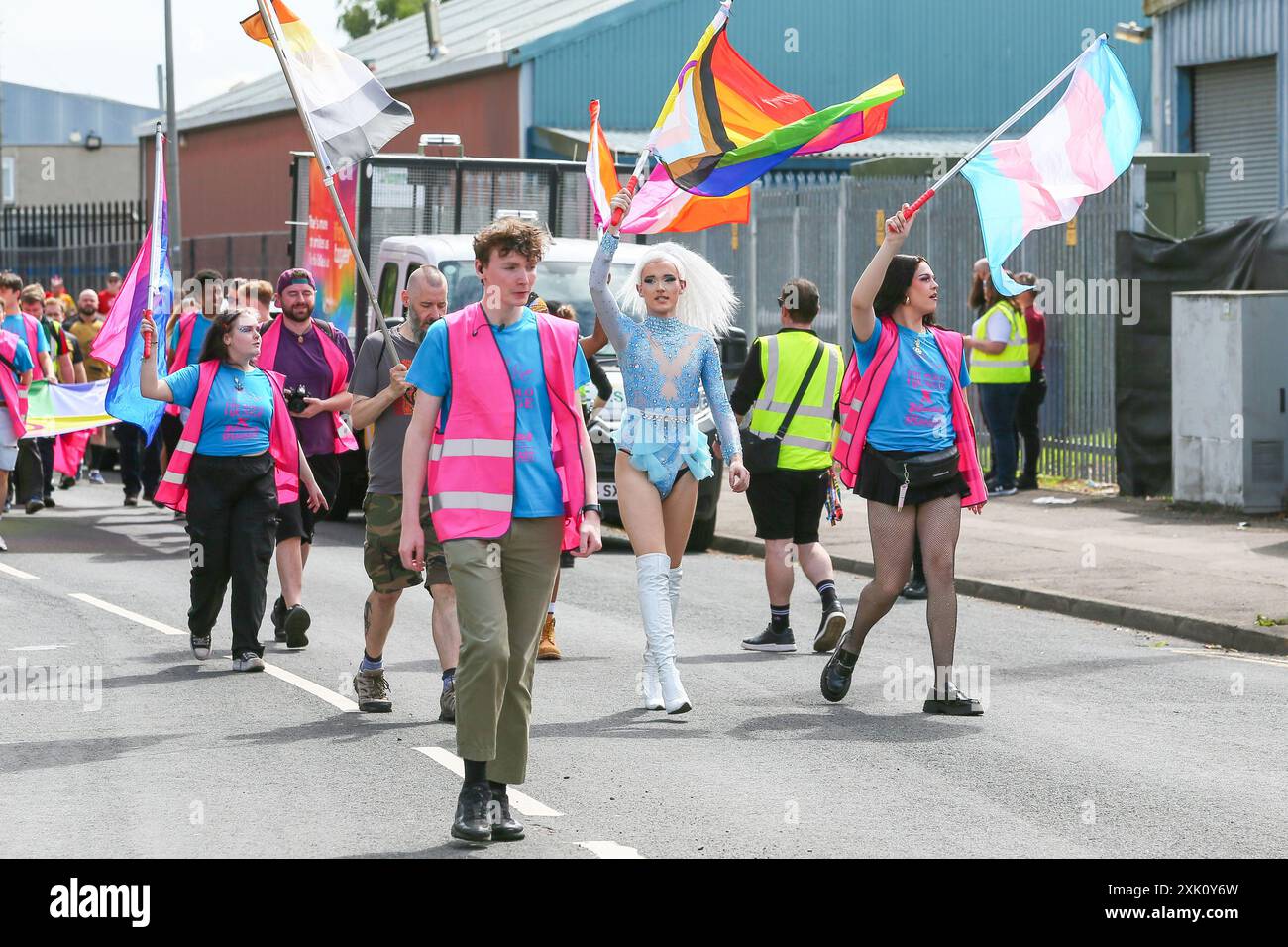 Glasgow, UK. 20th July, 2024. Thousands turns out for the annual ...