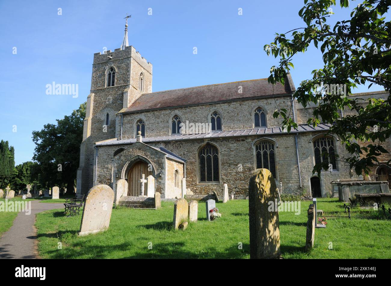 St John the Baptist Church, Somersham, Cambridgeshire Stock Photo - Alamy