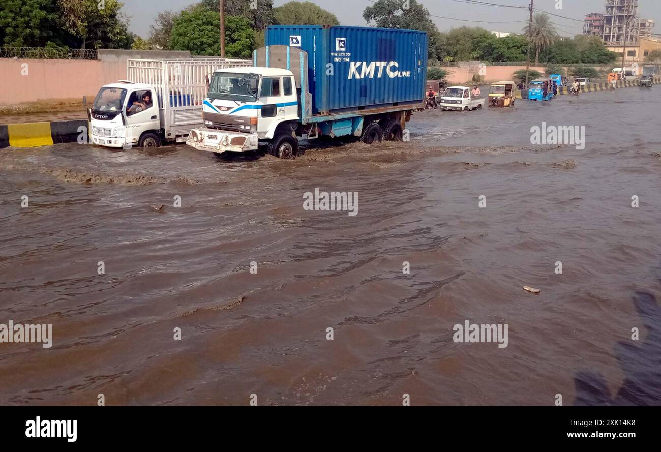 Commuters are facing difficulties in transportation due to stagnant ...