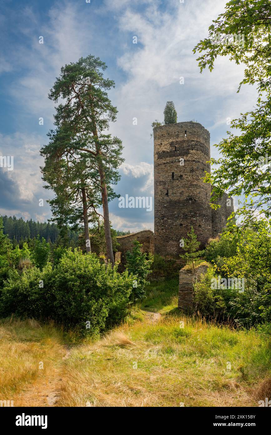 Castle type tower in hi-res stock photography and images - Alamy