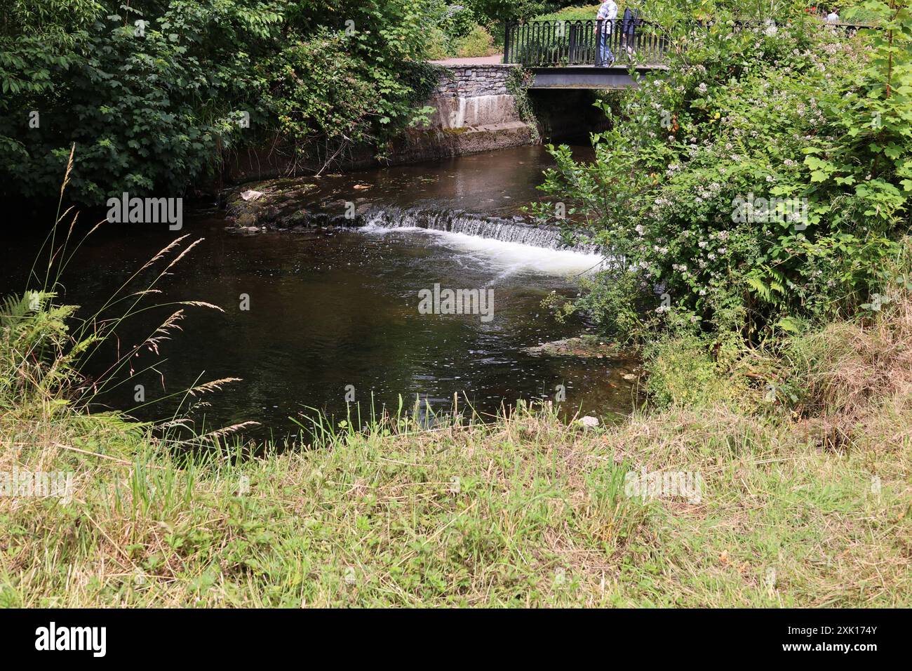 River Martin at Blarney Castle in Blarney, County Cork, Ireland on 16th ...