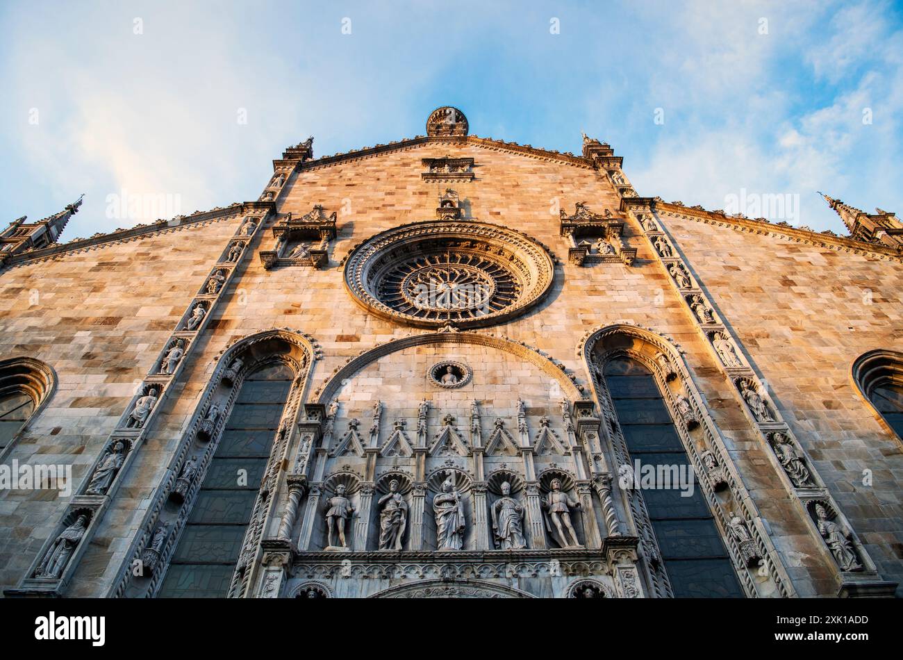 Como gothic cathedral hi-res stock photography and images - Alamy