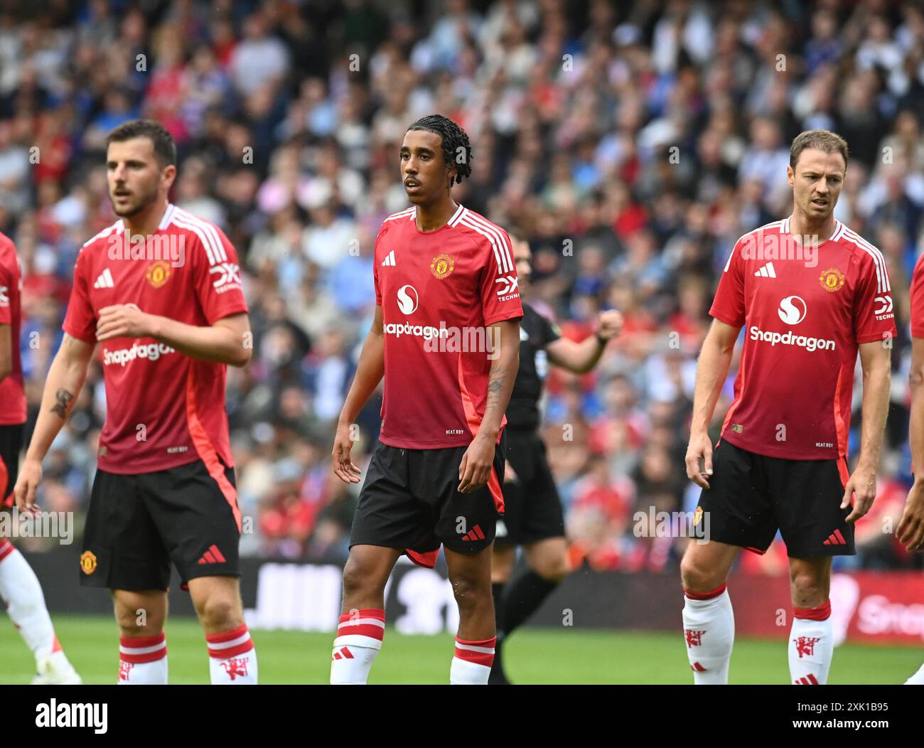 Murrayfield Stadium Edinburgh.Scotland.UK.20th July 24 Rangers Friendly Match vs Manchester Utd ...