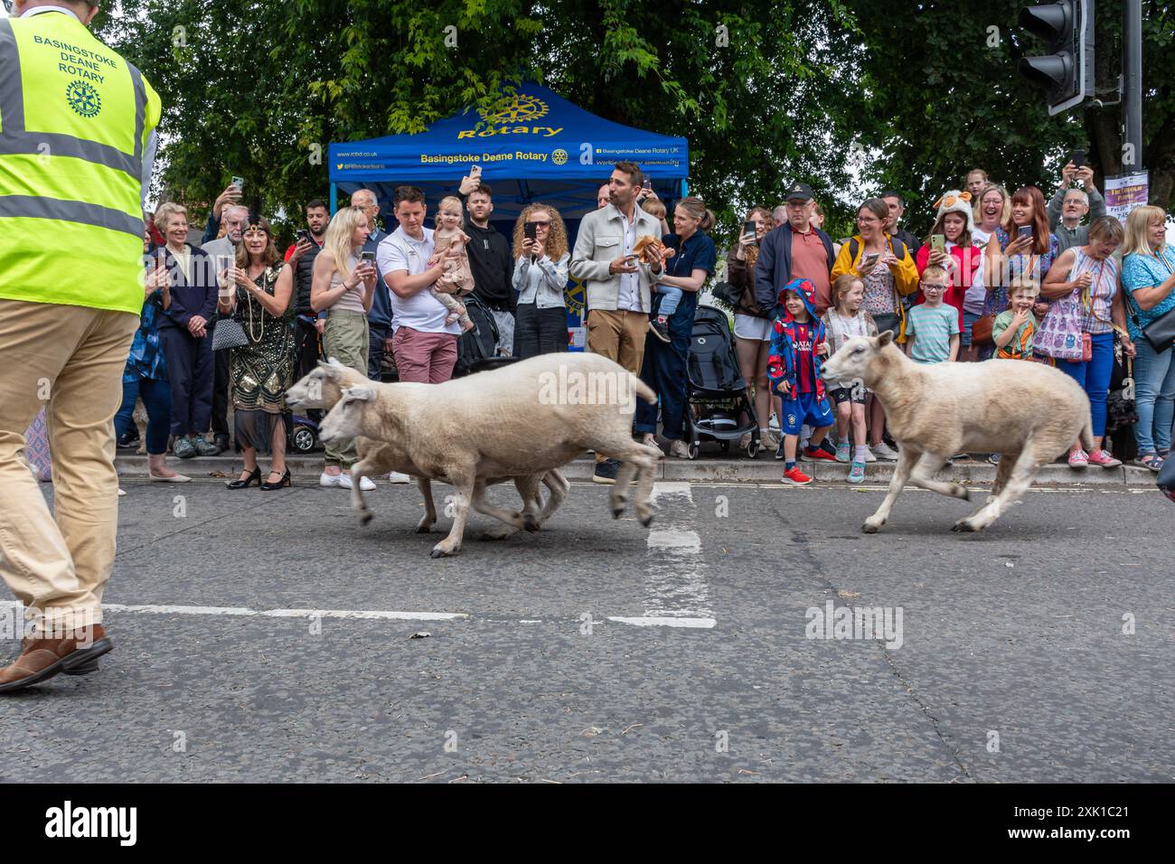 Event village hi-res stock photography and images - Alamy