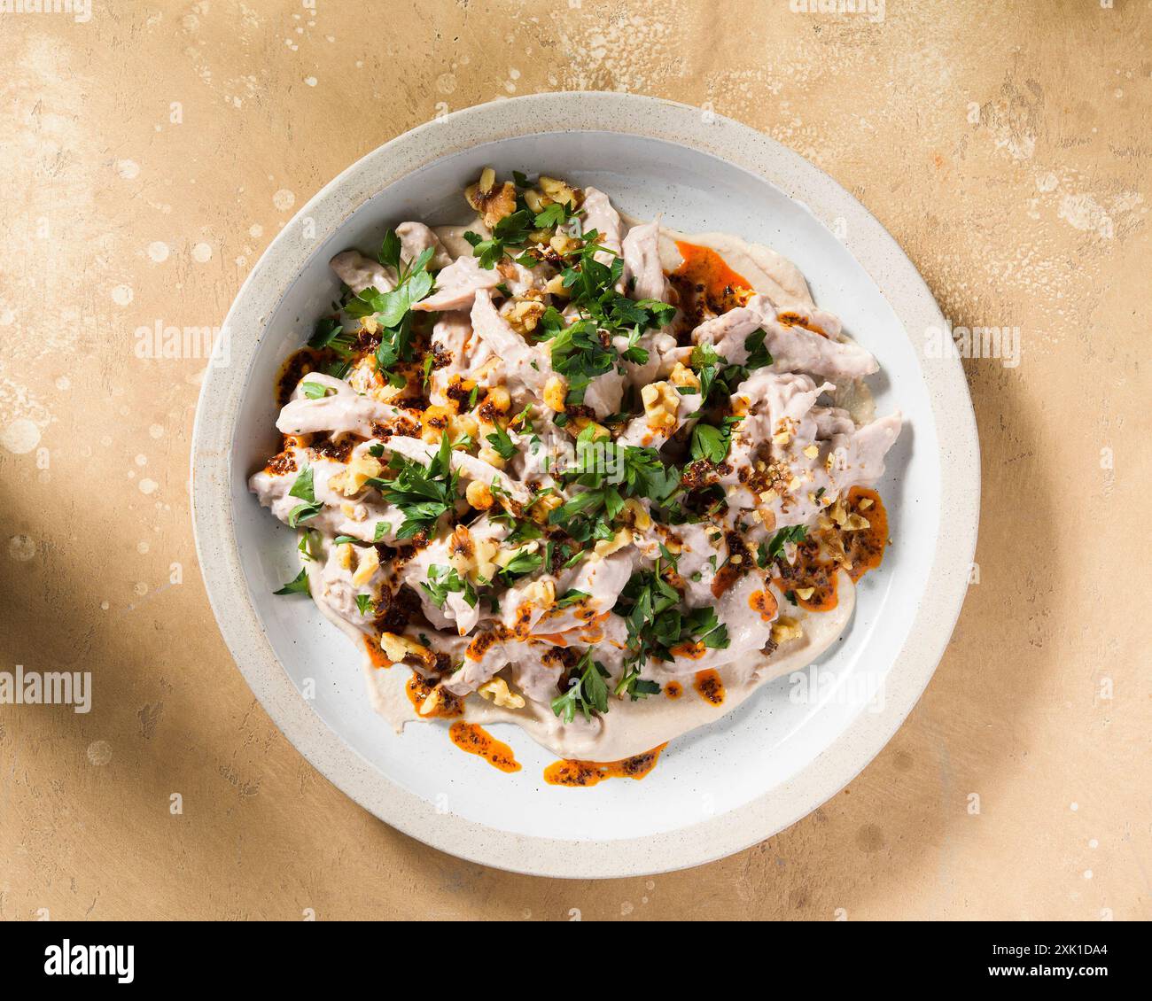 This image released by Milk Street shows a recipe for Circassian ...