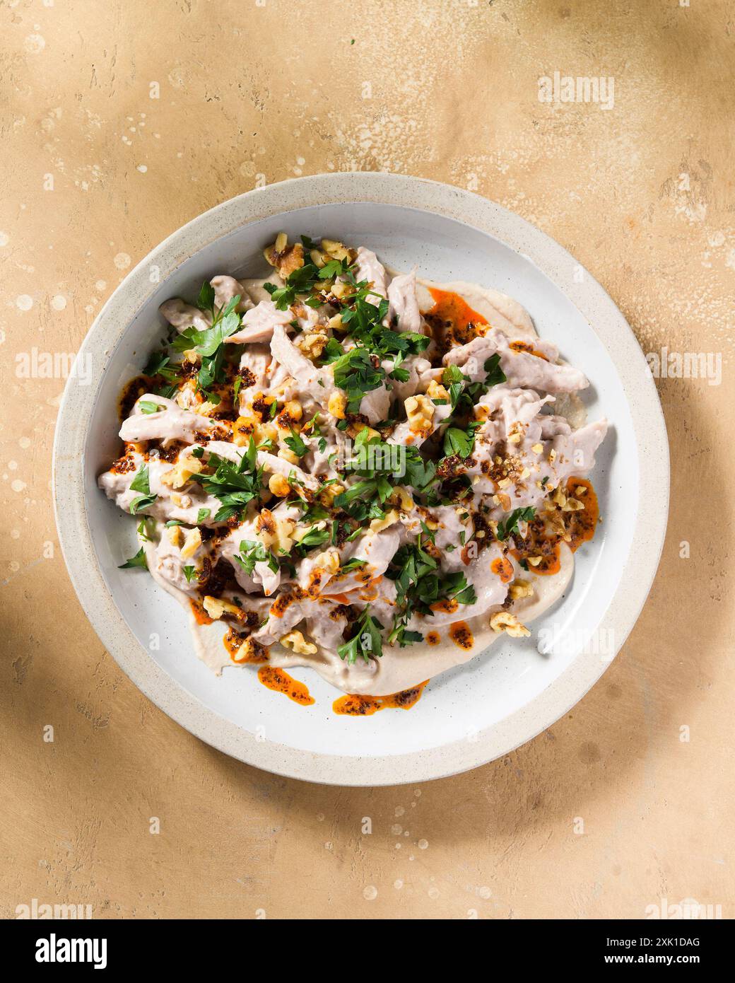 This image released by Milk Street shows a recipe for Circassian ...