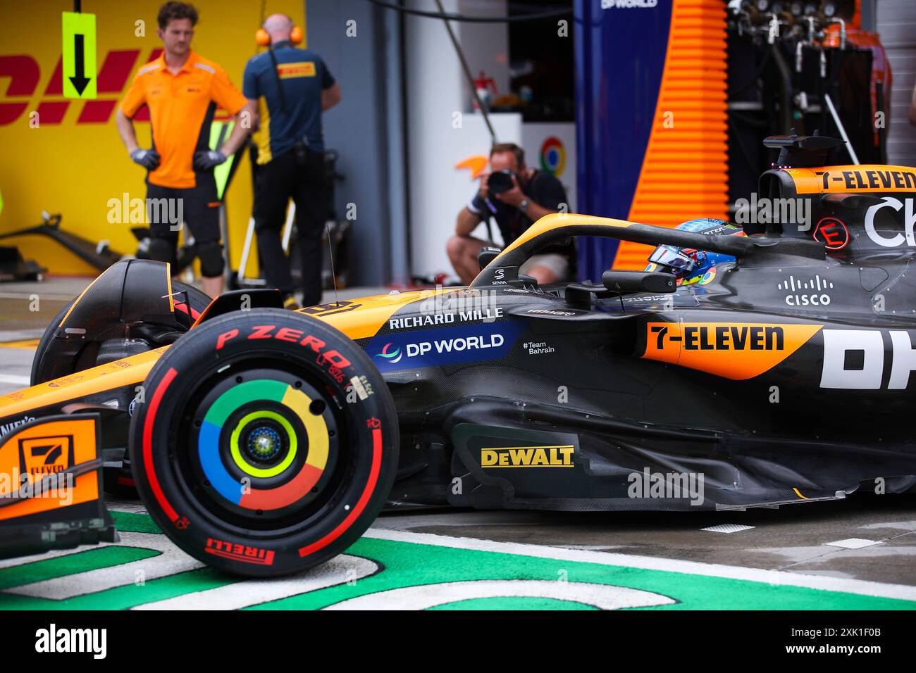 Budapest, Hungary. 20th July, 2024. PIASTRI Oscar (aus), McLaren F1 Team MCL38, portrait during ...