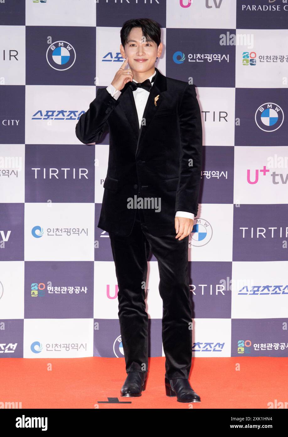 Incheon, South Korea. 19th July, 2024. South Korean actor Lim Si-wan ...