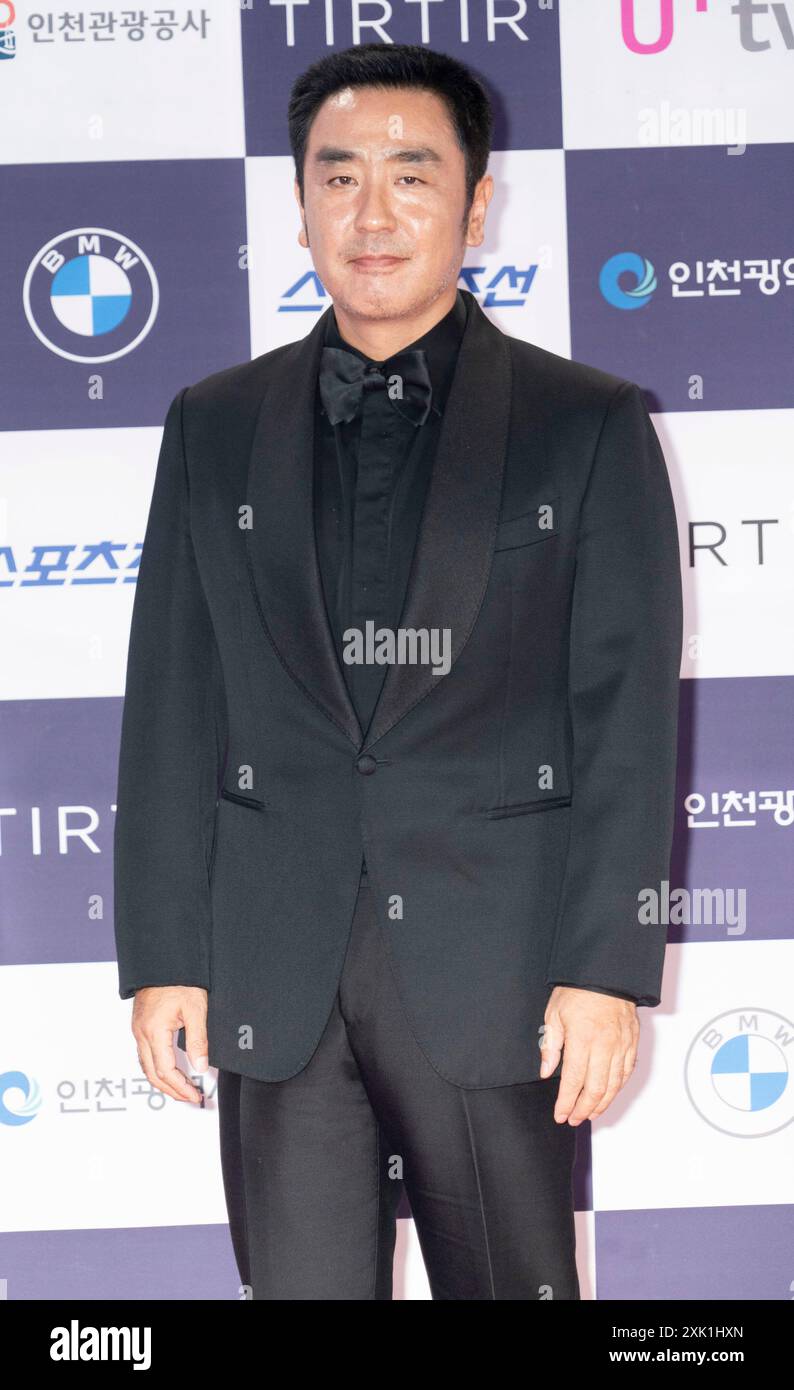 Incheon, South Korea. 19th July, 2024. South Korean actor Ryu Seung-ryong, arrived red carpet ...